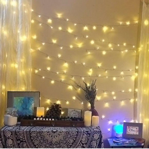 Holiday | Double Power Mode Warm White Led Indoor Battery Operated ...